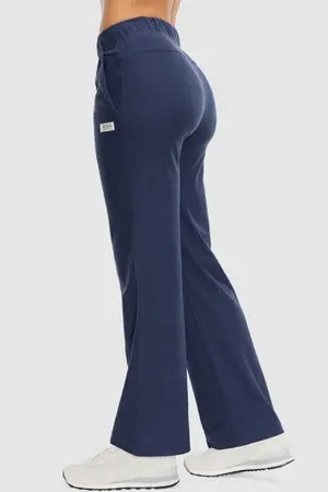 PELOTON Dreamblend Mid-rise Full-length Pant - Navy Blue