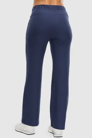 PELOTON Dreamblend Mid-rise Full-length Pant - Navy Blue