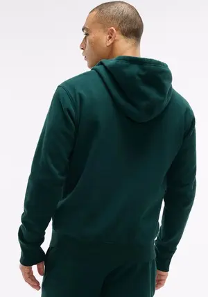 PELOTON Soft Fleece Full-zip Hoodie - Pine