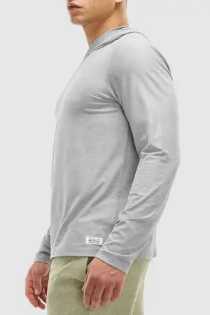 PELOTON Dreamblend Hoodie - Light Heather Grey