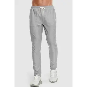 PELOTON Rolled Cuff Tapered Pant - Light Heather Grey
