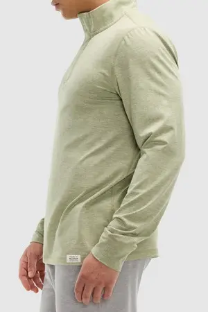 PELOTON Dreamblend Snap Placket Pullover - Pine