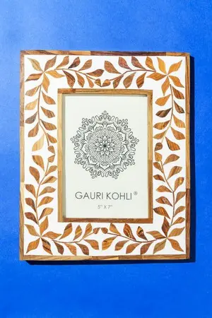 GAURI KOHLI Jodhpur Picture Frame - Brown