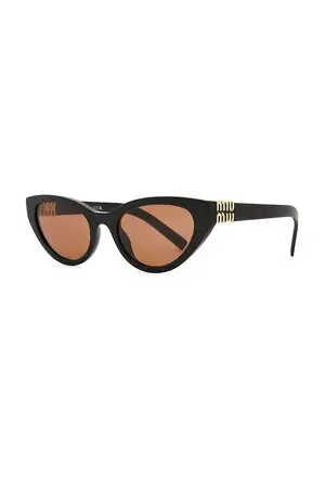 Miu Miu Cat Eye Sunglasses - Black