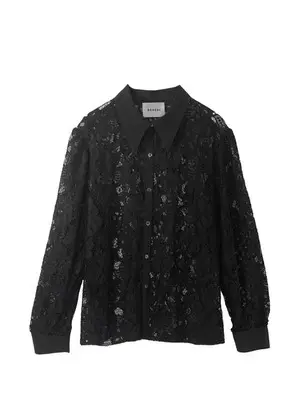 Baacal Lorena Lace Button Down Blouse