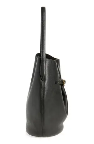 LIFFNER Large Belted Bucket Bag - Black