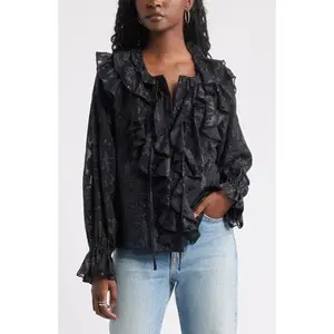 Treasure & Bond Off The Shoulder Blouses