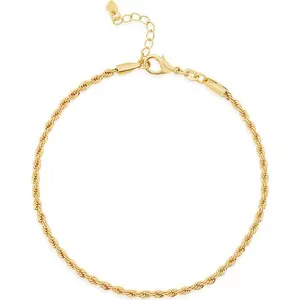 SHYMI Thin Chain Anklet - Gold
