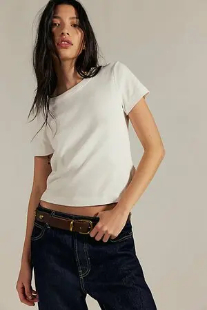 Free People We The Free Atlas Crew Tee - Ivory