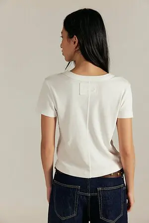 Free People We The Free Atlas Crew Tee - Ivory