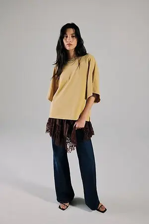 Free People We The Free Atlas Dolman Tee - Fallen Leaf