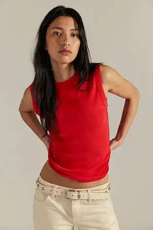 Women's Red Camis Tanks