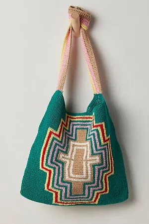 BEK + MERI Abstract Cross Tote