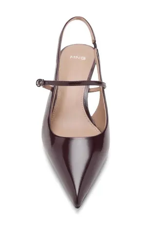 Mango Seth Slingback Pump