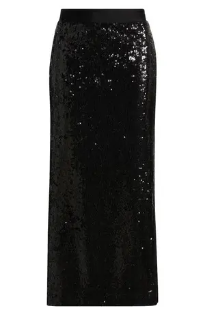 BOSS Sequin Midi Skirt
