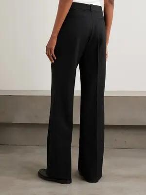 Calvin Klein Etna Wool Wide-leg Trousers