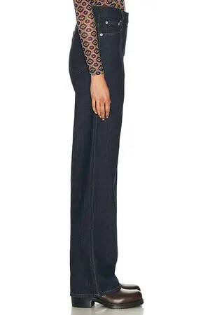 Dries Van Noten Peyton Wide Leg Denim Pants