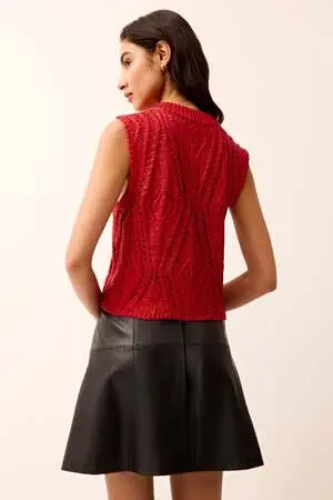 MARIE OLIVER Mcguire Pullover Top - Pepper