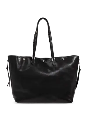 Dolce & Gabbana Leather Shopper Bag - Black