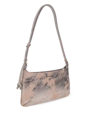 Palm Angels Vintage-effect Shoulder Bag - Silver