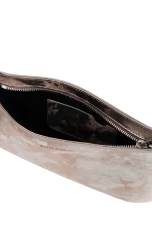 Palm Angels Vintage-effect Shoulder Bag - Silver