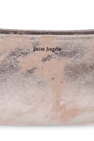 Palm Angels Vintage-effect Shoulder Bag - Silver