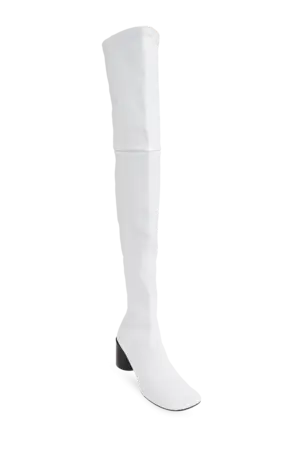 JIL SANDER Leather Knee-high Boots