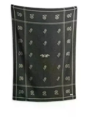 LAGOMORO Joni Floral-print Blanket - Grey