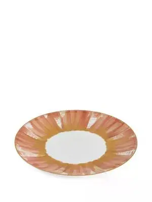 MARIE DAAGE Panache Round Dessert Plate - Pink