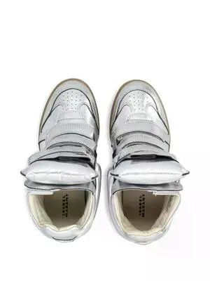 Isabel Marant Étoile 50mm Bekett Touch-strap Sneakers - Silver