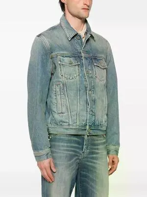 Jacob Cohen Buttoned Denim Trucker Jacket
