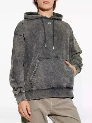 Off-White Hoodie With Pouch Pocket