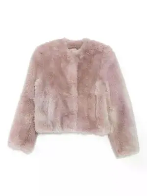 STAND STUDIO Halle Faux Fur Jacket