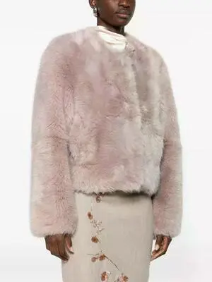 STAND STUDIO Halle Faux Fur Jacket