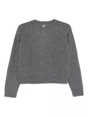 Liu Jo Cable-knit Button-down Cardigan