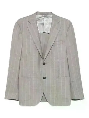 Corneliani Pinstripe-print Buttoned Suit