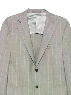 Corneliani Pinstripe-print Buttoned Suit
