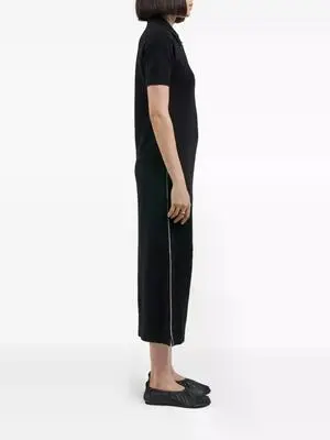 Maria Mcmanus Polo-collar Midi Dress