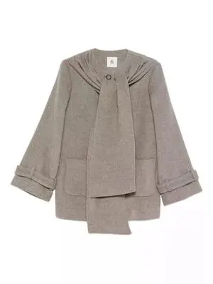 THE GARMENT Scarf Detail Coat - Neutrals