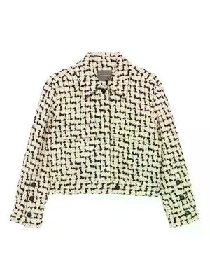 Lorena Antoniazzi Tweed Cropped Jacket
