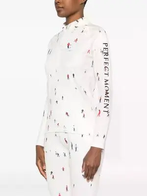 Perfect Moment Printed Long Sleeve Top