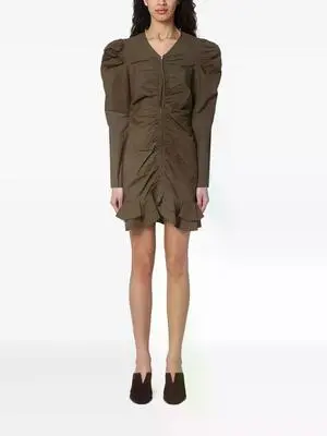 MARANT ETOILE Briali Ruffled Mini Dress