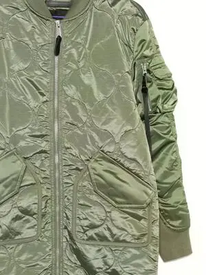 Alpha Industries Quilted Zip-up Jacket