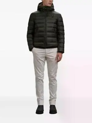 BLAUER. Quilted Hooded Jacket