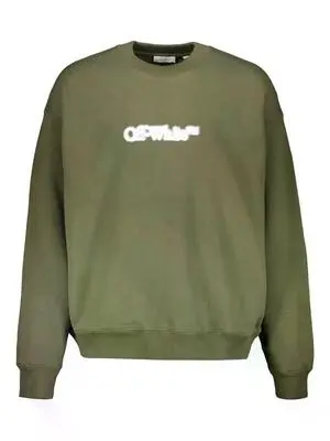 Off-White Logo Long-sleeved Sweatshirt