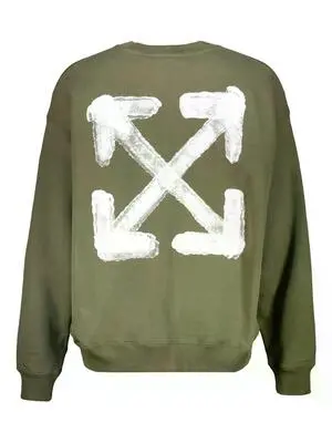 Off-White Logo Long-sleeved Sweatshirt
