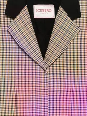 Iceberg Check-pattern Jacket