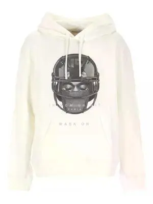 IH NOM UH NIT Graphic-print Hoodie - Neutrals