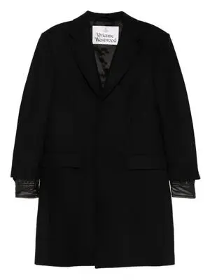 VIVIENNE WESTWOOD Virgin Wool Blend Single-breasted Coat