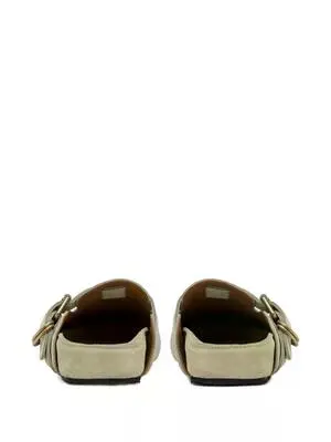 BUTTERO® Buckle-strap Mules